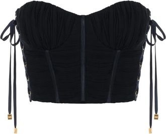 Elisabetta Franchi Damen, Oberteile, Schwarzk, XLGr&ouml;&szlig;e