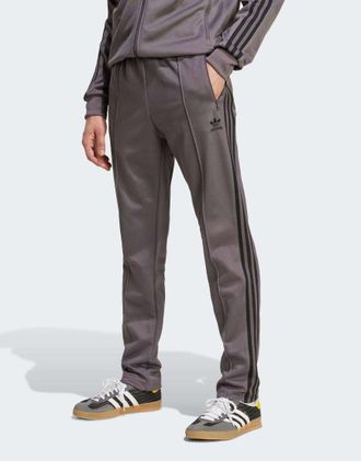 adidas Originals Adicolor Classics Beckenbauer - Trainingshose in Grey Strata/Schwarz-Grau