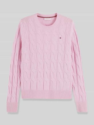 Tommy Hilfiger Regular Fit Pullover aus reiner Wolle
