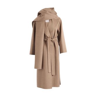Max Mara Smmcarisma G&uuml;rtelmantel - - Coats - Damen - Braun - 2XS
