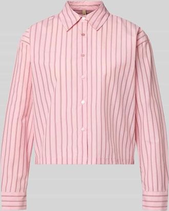 Soyaconcept Hemdbluse mit Knopfleiste Modell BARDOT