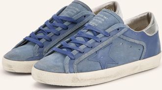 Golden Goose Sneaker Super-Star blau