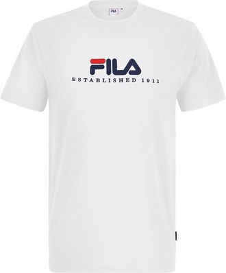 Fila Unisex Brill Tee T-Shirt, Bright White, S