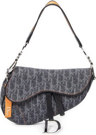 Dior Crossbody Bags - Flight Saddle Bag - Gr. unisize - in Blau - f&uuml;r Damen