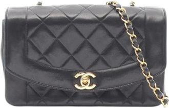Chanel Pre-owned Sac bandouli&egrave;re vintage - Femme - Pre-owned - Noir - Taille: ONE Size