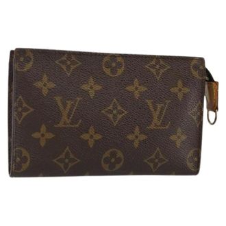 Louis Vuitton Pochette en Toile Pre-owned - Femme - Pre-owned - Brun - Taille: ONE Size