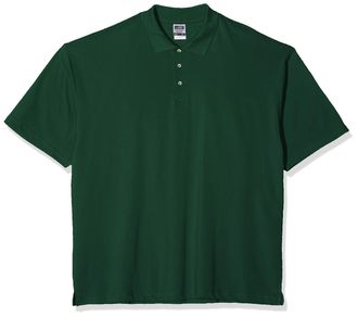 James & Nicholson Herren Polo-Piqu&eacute; Medium Poloshirt, Gr&uuml;n (Dark-Green), XXXXX-Large