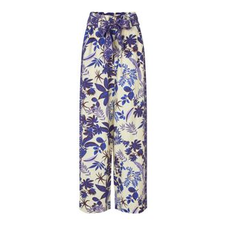 Lollys Laundry Wide Pantalons - Femme - Pantalons - Multicolore - Taille: 36 FR