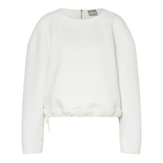 Max Mara Damen, Sweatshirts & Hoodies, Wei&szlig;, MGr&ouml;&szlig;e