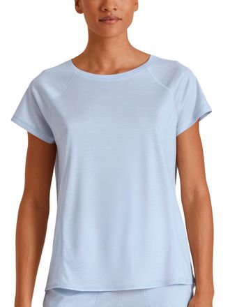 CALIDA Deepsleepwear Cooling T-Shirt Damen, mit Rundhalsausschnitt