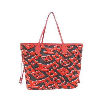 Louis Vuitton Pre-owned Vintage Canvas Tote Bag - - Pre-owned - Damen - Rot - ONE SIZE
