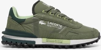 Lacoste Runner Sneaker Elite Active aus einem Leder-Nylon-Mix in