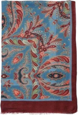 Etro Femme, Accessoires, Multicolore, Taille: ONE Size Orfeo Scarf 70X200