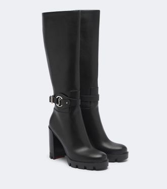 Christian Louboutin Bottes Dianouchette en cuir
