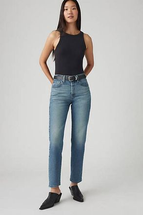 Levi's Jean Coupe Courte 501 - Femme - Bleu / Eather Now - 25X30