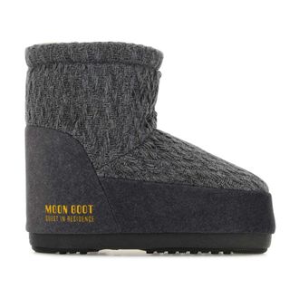 Moon Boot Femme, Chaussures, Gris, Taille: 39 EU Icon Low No Lace