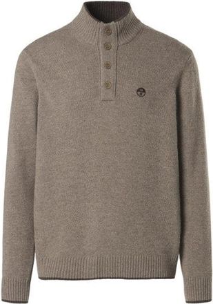 North Sails Half Buttons 7GG Knitwear M - Pullover - Herren