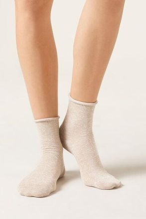 Calzedonia Komfort-socken Mit Kaschmir Hautfarben