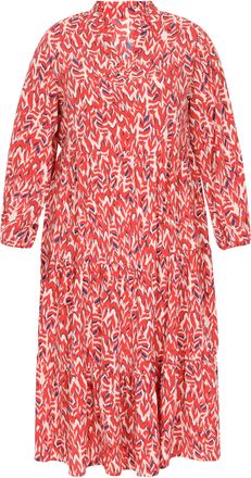 Usha Kleid in gro&szlig;en Gr&ouml;&szlig;en usha PLUS GR&Ouml;SSE Frauen mehrfarbig orange