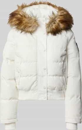 Superdry Steppjacke mit Kapuze und Kunstfell Modell EVEREST BOMBER