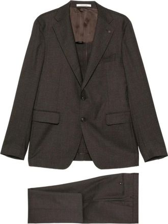 Tagliatore Homme, Costumes, Brun, Taille: L Costume Deux Boutons