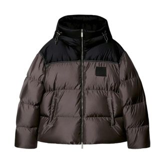 Off-white Homme, Vestes, Gris, Taille: M Manteau Gris Hiver