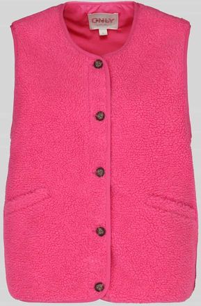 Only Regular Fit Weste in Teddyfell-Optik Modell BABY