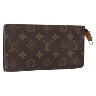 Louis Vuitton Pre-owned Canvas Clutch - - Pre-owned - Damen - Braun - ONE SIZE