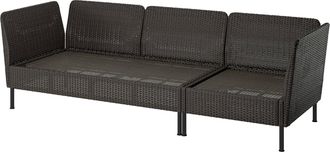 IKEA VITTSK&Auml;R 3er-Sofa