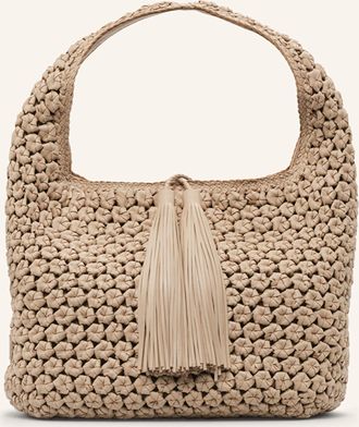 Lottusse Lottusse Hobo-Tasche Noodbag beige