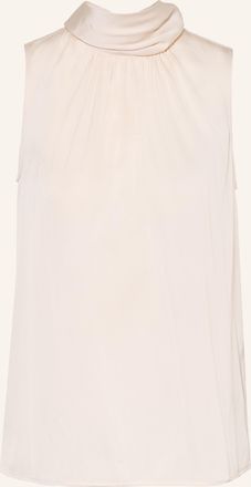 van Laack Van Laack Schluppentop Vl-Catali Aus Satin weiss