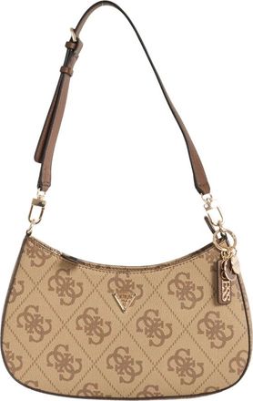 Guess Femme, Sacs, Brun, Taille: ONE Size Noelle Logo Shoulder Bag