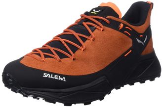 Salewa MS Dropline Leather Scarpe da Trail Running, Autumnal/Black, 39 EU