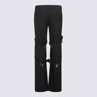 Off-white Womens Trousers Black _pl Wv Ea