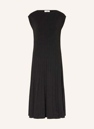 COS Cos Strickkleid Mit Plissees schwarz