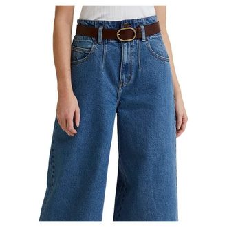 Lee Womens Wide Leather Belt, Black, 95