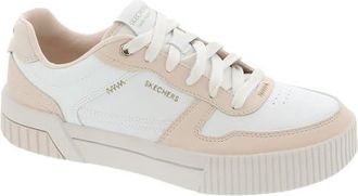 Skechers Jade Best in Class Basket Femme, White Pink, 37.5 EU