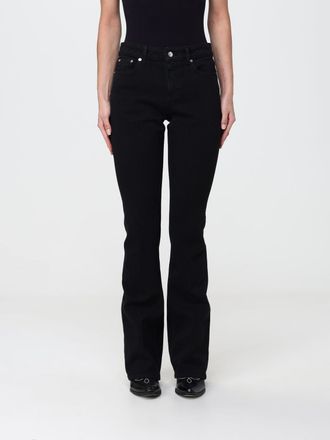 Dondup Jean skinny Newlola en denim &agrave; taille mi-haute et cinq poches