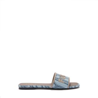 Furla Femme, Chaussures, Bleu, Taille: 37 EU Brezza Sandal
