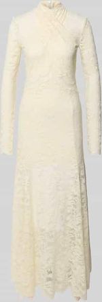 Paco Rabanne Maxikleid aus Spitze mit Stretch-Anteil