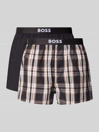 HUGO BOSS Slim Fit Boxershorts aus reiner Baumwolle im 2er-Pack