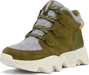 Sorel Bottes imperm&eacute;ables Kinetic Impact Caribou Plus pour femme, Vert utilitaire/aloe clair, 38 EU