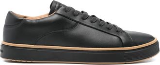 Emporio Armani baskets à lacets - Noir