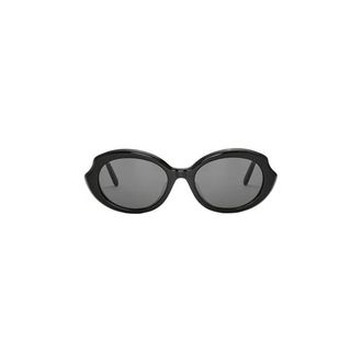 Loewe Lunettes de soleil fines Mini Oval Slim