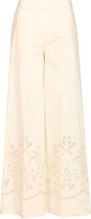 Forte_Forte Pantalons D&eacute;contract&eacute;s - Blanc