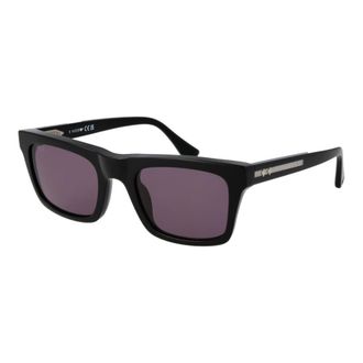Web Schwarze Acetat-Sonnenbrille