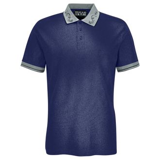 Versace Jeans Couture T-Shirts und Polos - - Tops - Herren - Blau - S