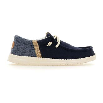 Hey Dude Homme, Chaussures, Bleu, Taille: 43 EU Wally Funk Summer Stitch