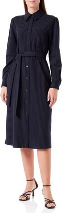 Seidensticker Damen 133992 Kleid, Dunkelblau, 44