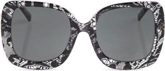 Dolce & Gabbana Femme, Accessoires, Noir, Taille: 55 MM Dg4513 Lunettes de soleil